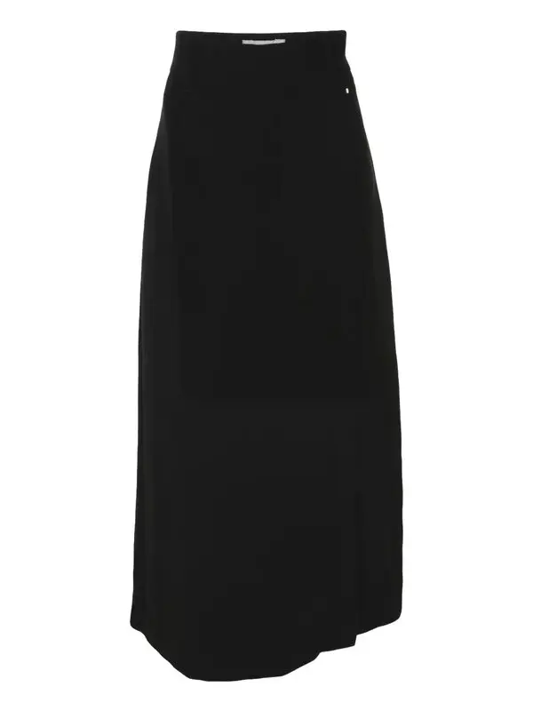 Sportmax Fluid Maxi Skirt - Black