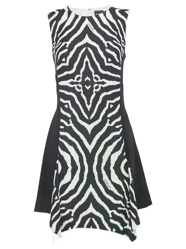 Just Cavalli Animal-print Mini Dress - Black