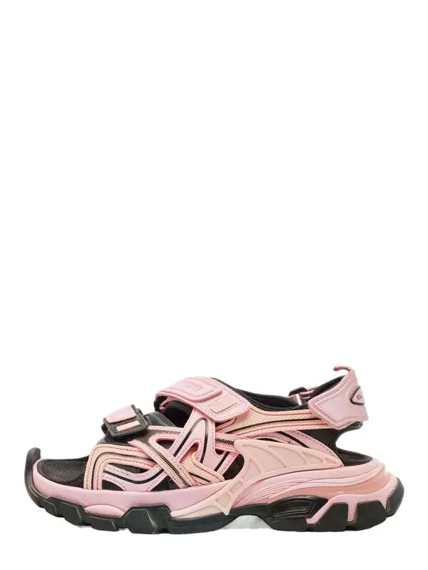 Balenciaga Touch-straps Track Sandals - Pink