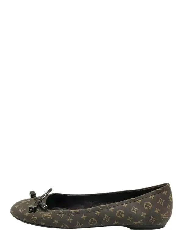 LOUIS VUITTON Debbie Monogram Ballet Flats - Brown