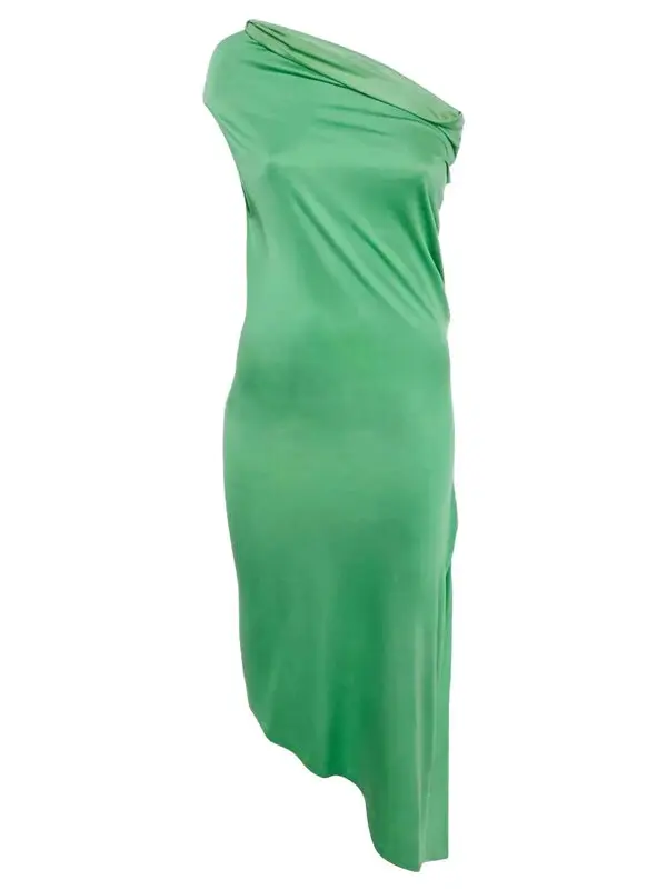Polo Ralph Lauren Jersey Asymmetric Dress - Green