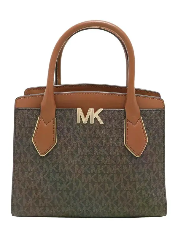Michael Kors Logo Pattern Tote - Brown