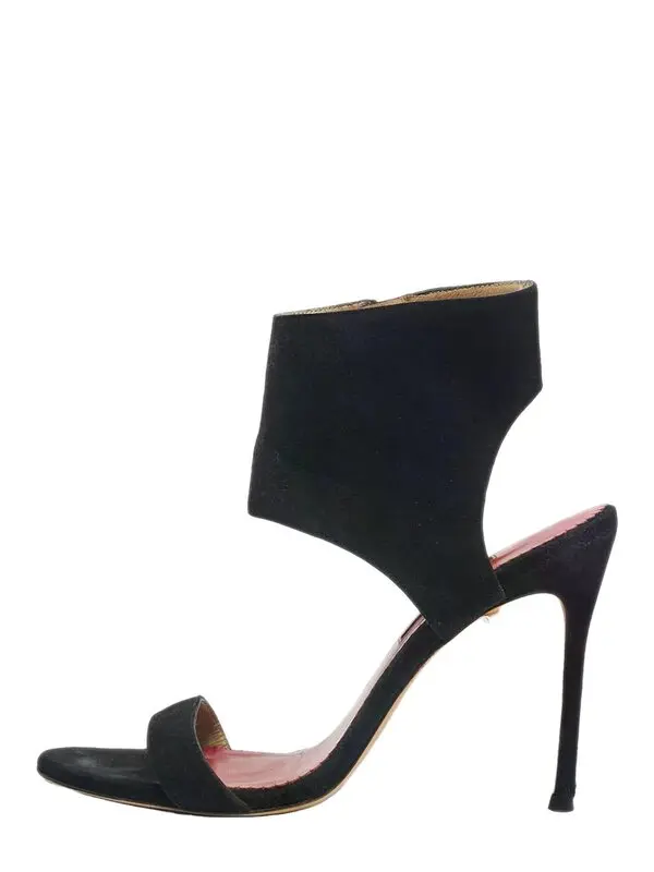Carolina Herrera Ankle-strap Stiletto Heels - Black