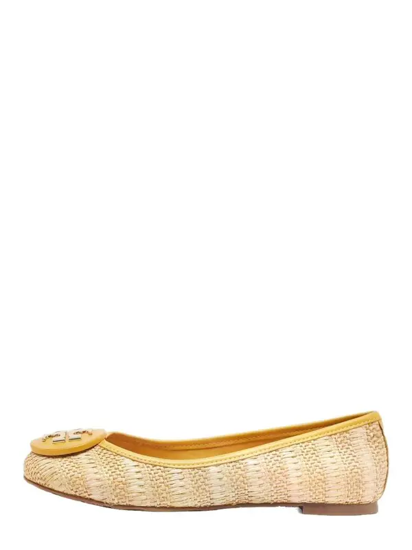 Tory Burch Reva Woven Ballet Flats - Neutrals