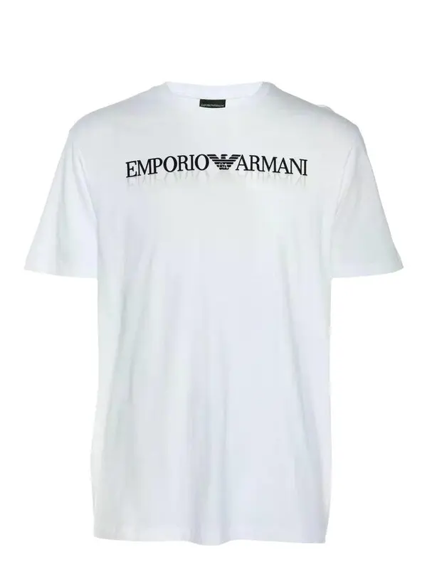 Emporio Armani Logo Crew-neck T-shirt - White