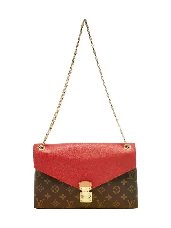 LOUIS VUITTON Pallas Chain-strap Shoulder Bag - Red