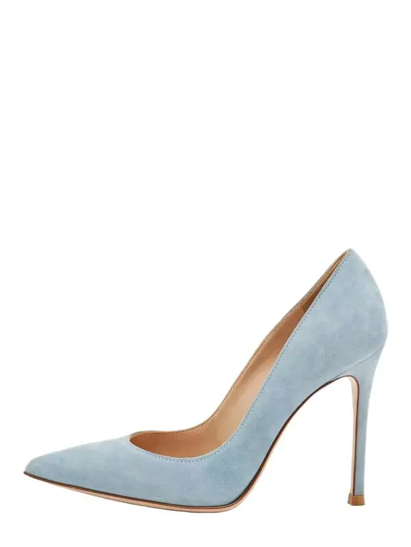 GIANVITO ROSSI Suede Pumps - Blue
