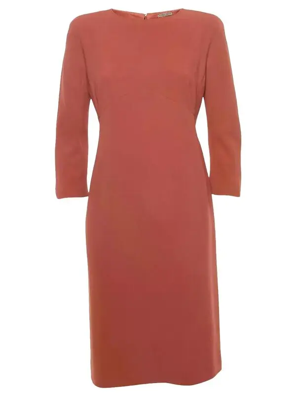 Bottega Veneta Crepe Midi Dress - Pink