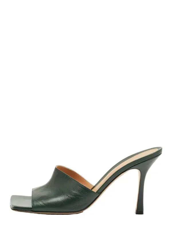 Bottega Veneta Square-toe Sandals - Green