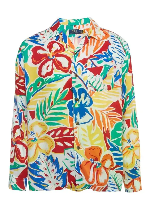 Polo Ralph Lauren Floral-print Shirt - White