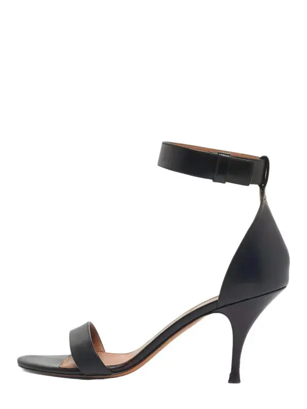 Givenchy Leather Ankle-strap Stiletto Sandals - Black