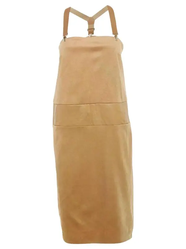 Max Mara Paneled Midi Dress - Neutrals