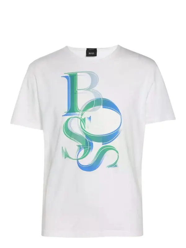 BOSS Logo-print T-shirt - White