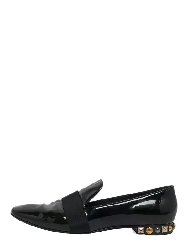LOUIS VUITTON Strap-detail Loafers - Black