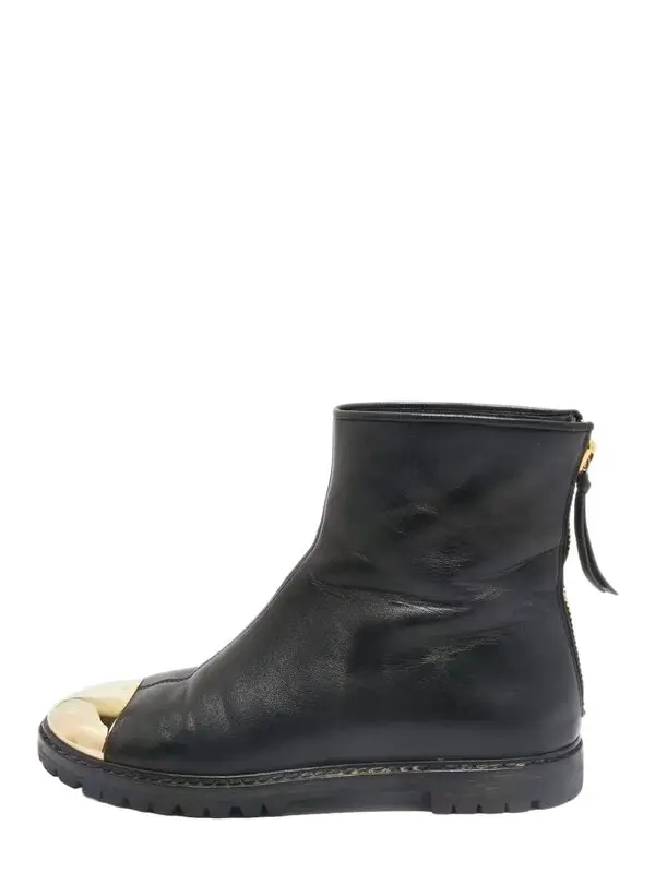 GIUSEPPE ZANOTTI 2024 Leather Boots - Black