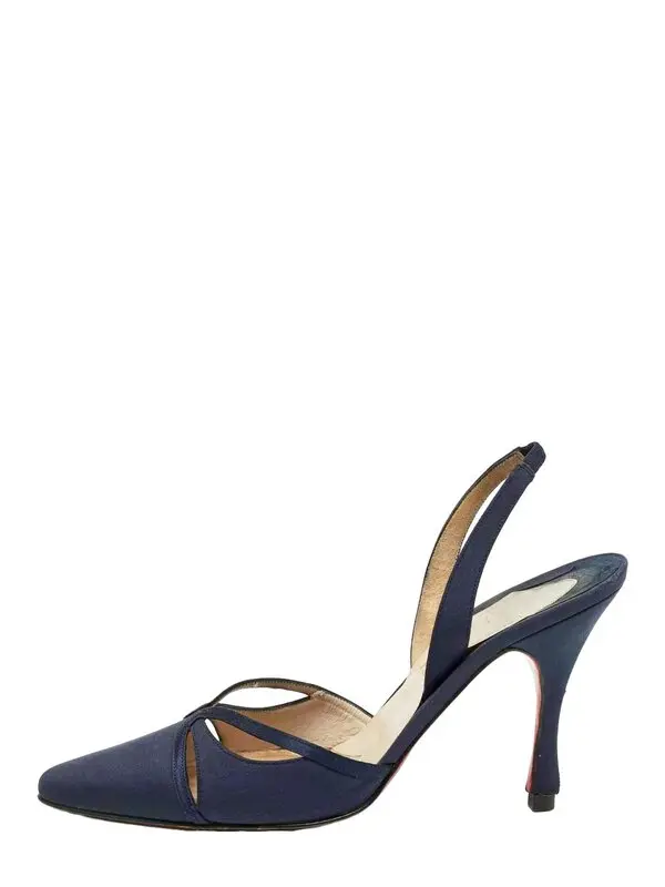CHRISTIAN LOUBOUTIN 100mm Slingback Pumps - Blue