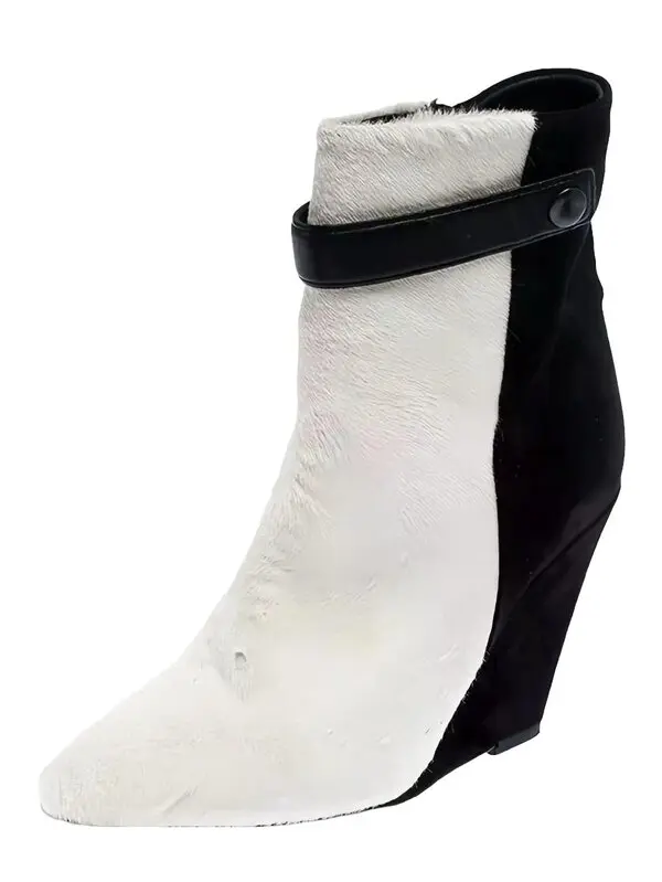 ISABEL MARANT VINTAGE Wedge Boots - White