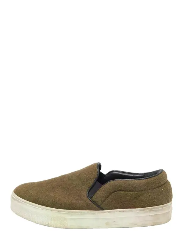 Celine Wool Slip-on Sneakers - Green