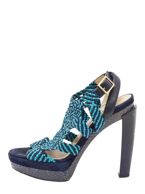 JIMMY CHOO High Heel Sandals - Blue