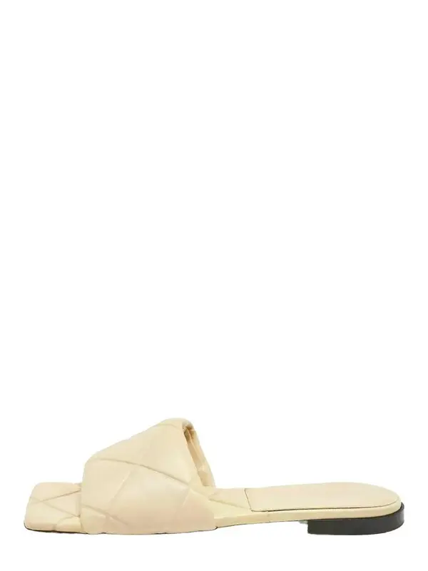 Bottega Veneta Lido Padded-strap Flat Sandals - Neutrals