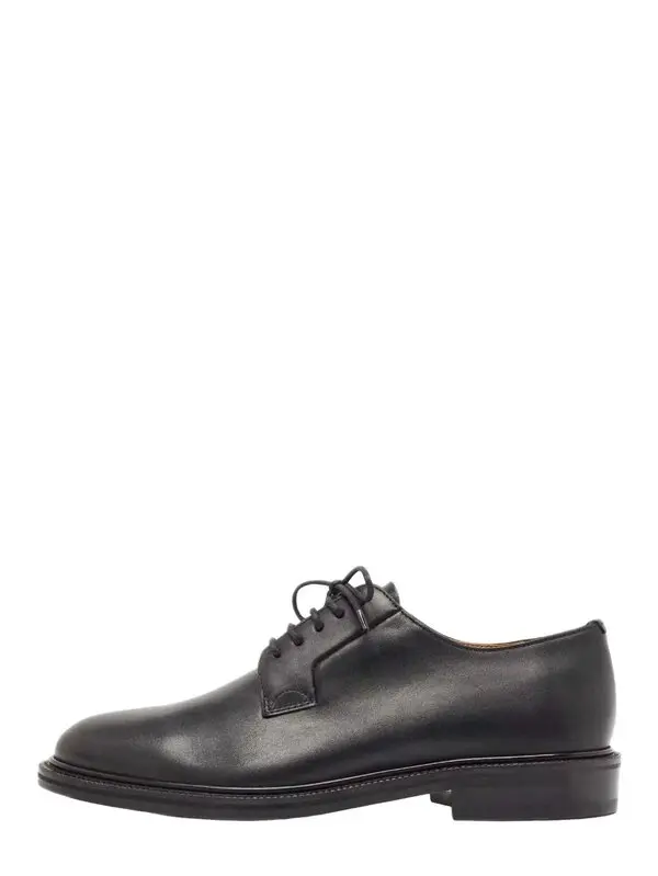 Valentino Garavani Leather Derby Shoes - Black
