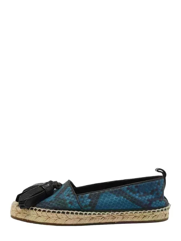 Burberry Tassel-detail Espadrilles - Blue