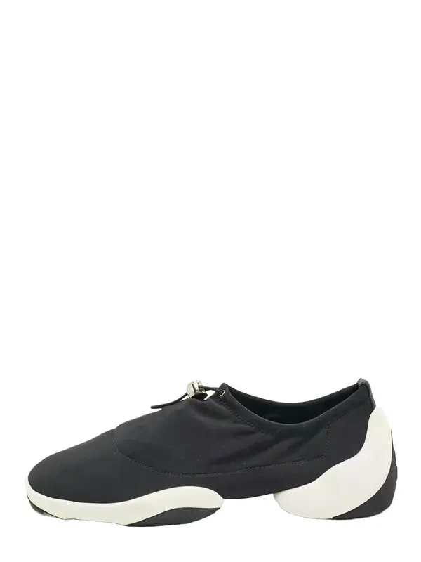 GIUSEPPE ZANOTTI Cord-lock Slip-on Sneakers - Black