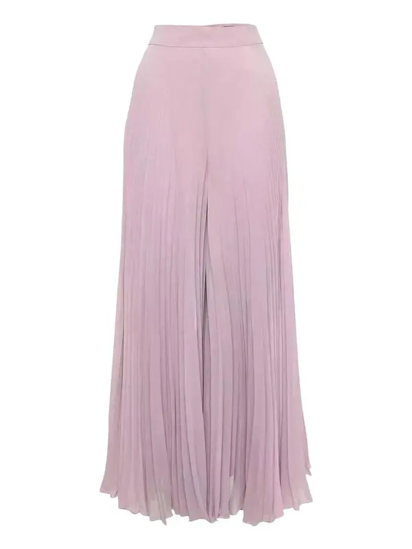 Max Mara Pleated Trousers - Purple