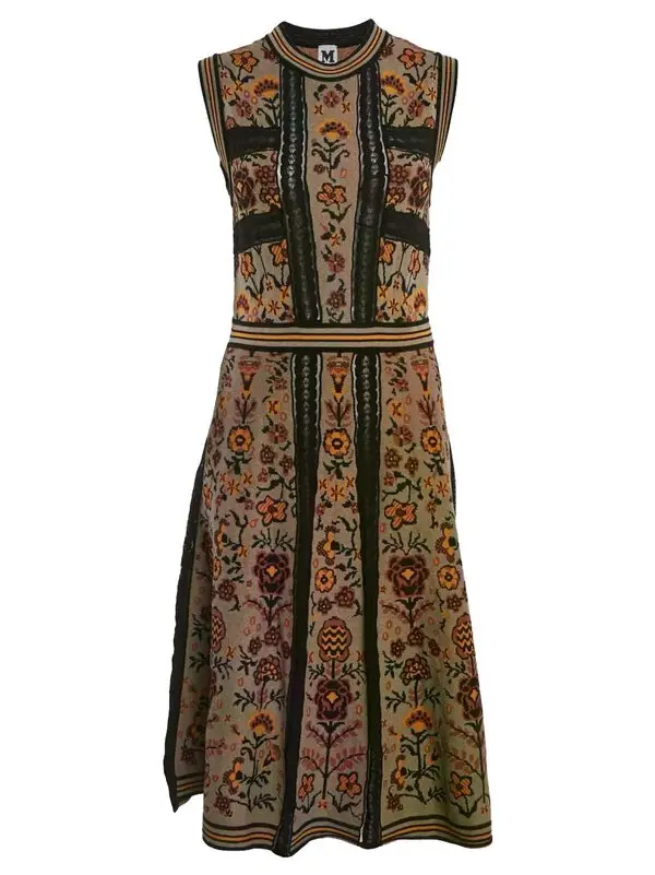 Missoni Floral-jacquard Dress - Multicolour
