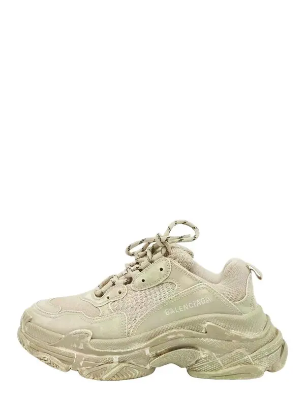 Balenciaga Triple S Oversized Sole Trainers - Neutrals