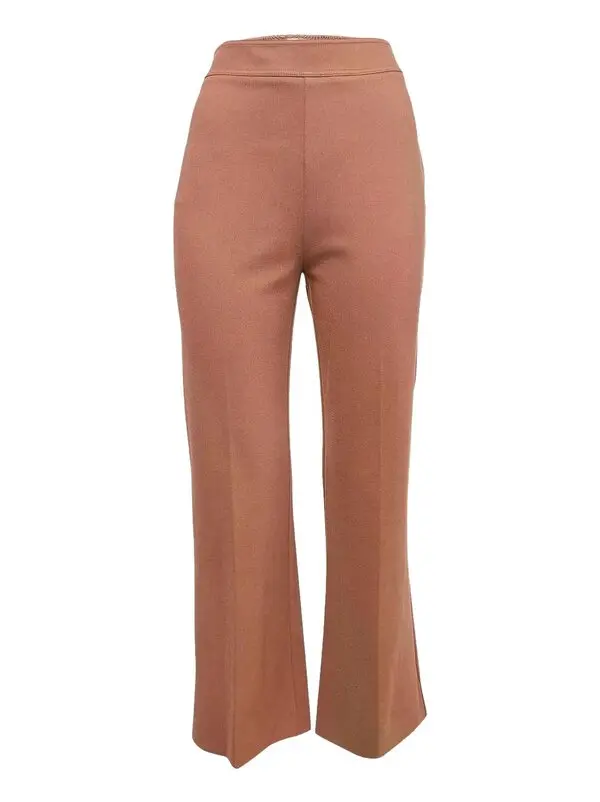Victoria Beckham Flared Trousers - Brown