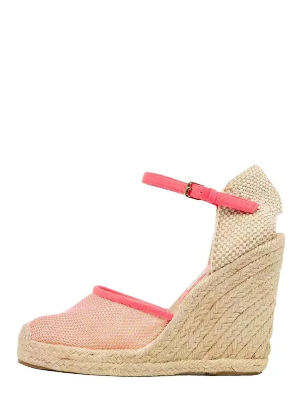 Stella McCartney 110mm Wedge-heel Espadrilles - Pink