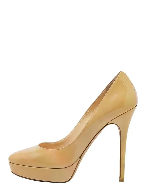JIMMY CHOO Platform Stiletto Pumps - Neutrals