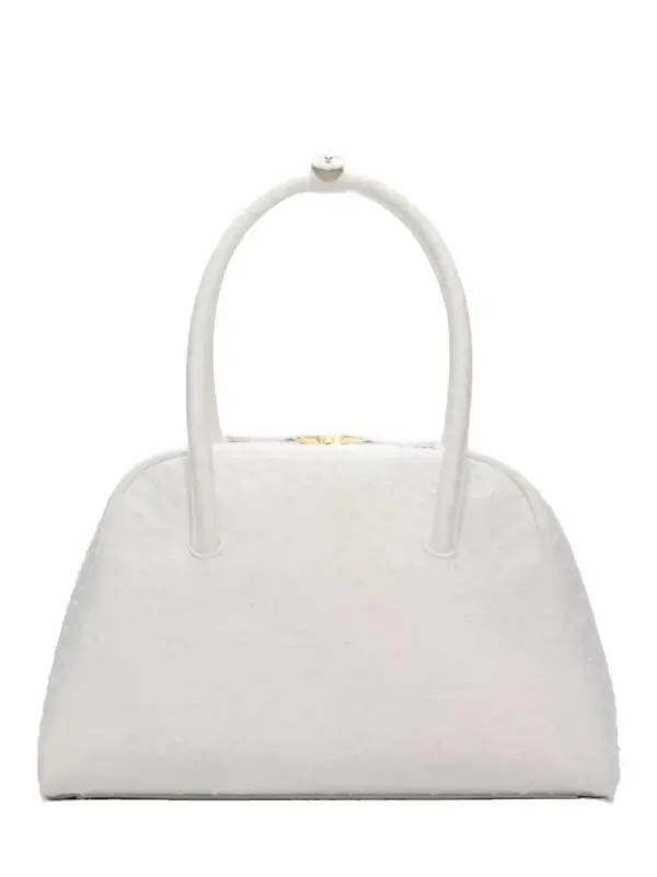 Loulou De Saison Atha Leather Shoulder Bag - White