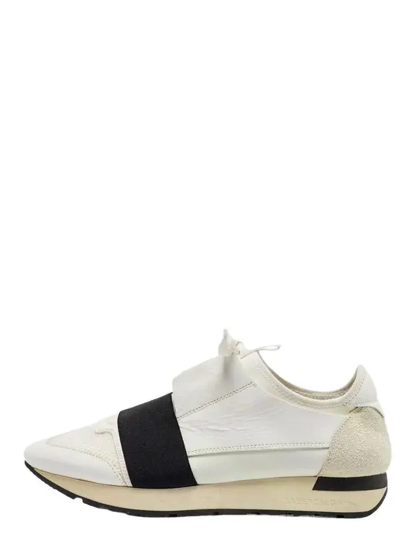 Balenciaga Elasticated-strap Sneakers - Neutrals