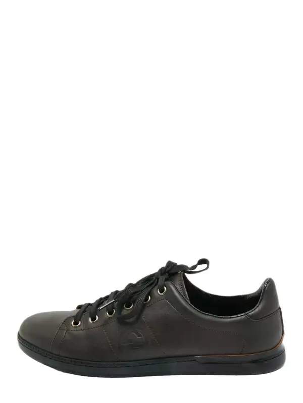 Gucci Lace-up Sneakers - Brown