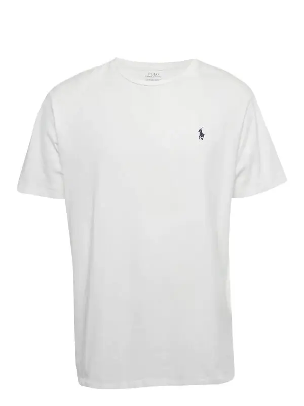 Polo Ralph Lauren Logo-embroidered T-shirt - White