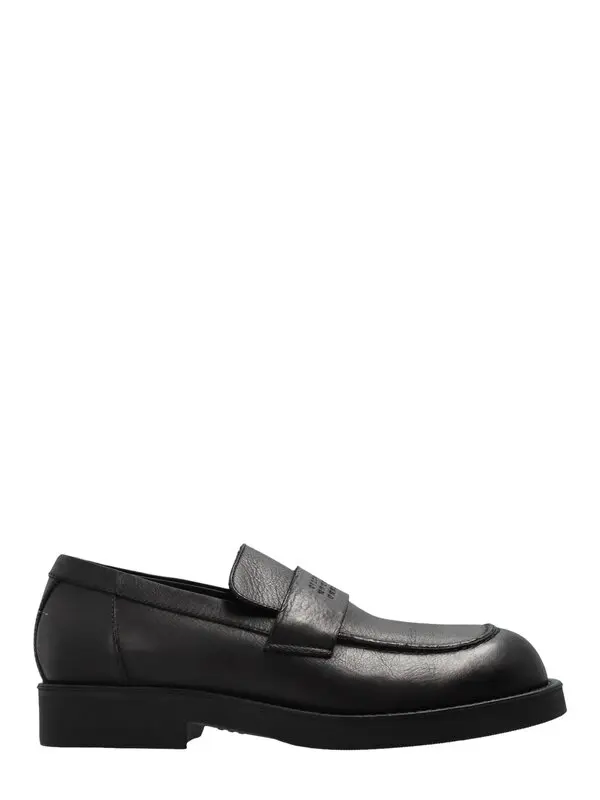 MAISON MARGIELA Leather Loafers - Black