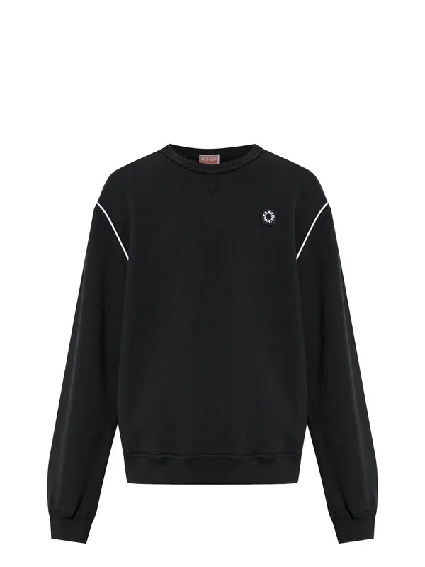 Kenzo Cotton Sweatshirt - Black