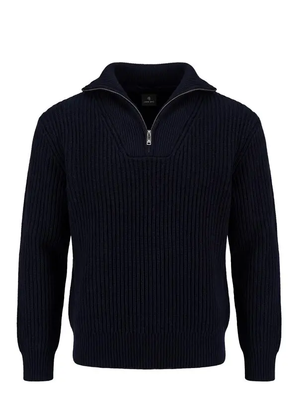 ANINE BING Sammy Sweater - Navy Blue
