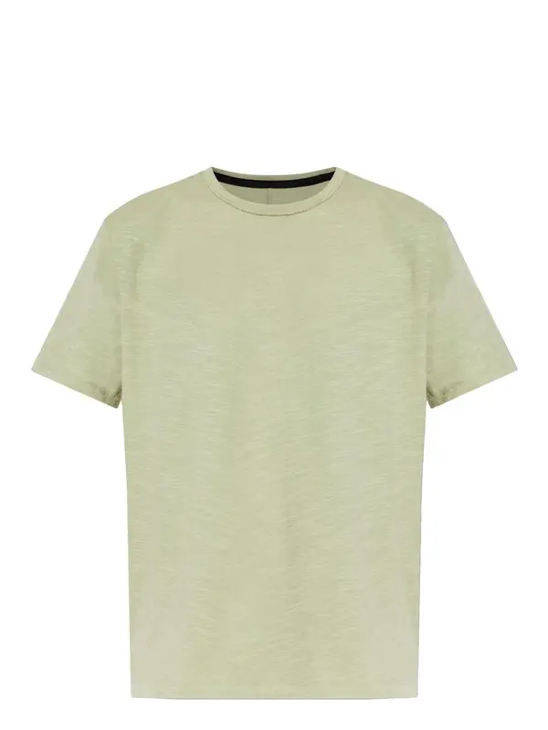 Rag & Bone T-shirt With A Crew Neck - Green