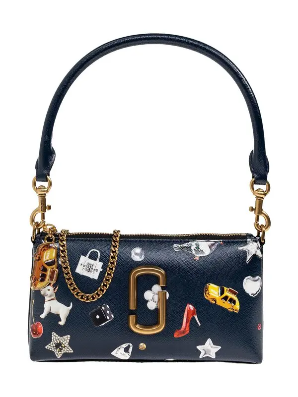 Marc Jacobs The Snapshot Shoulder Bag - Navy Blue