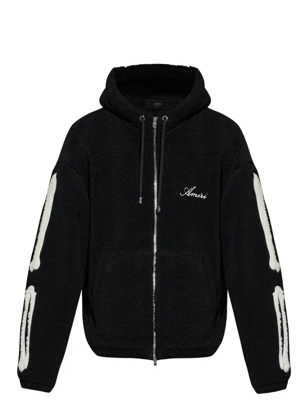 Amiri Polar Fleece Jacket - Black