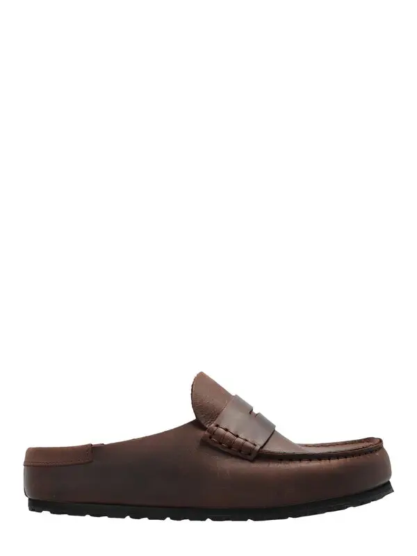 BIRKENSTOCK Naples Wrapped Loafer - Brown