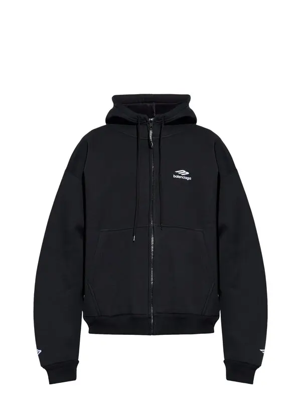 Balenciaga Skiwear Hoodie - Black