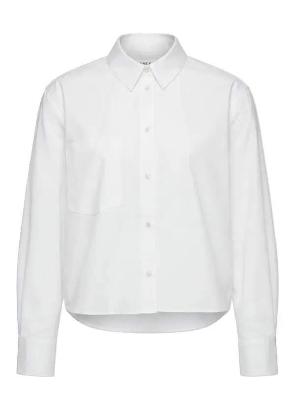 ANINE BING Essie Shirt - White