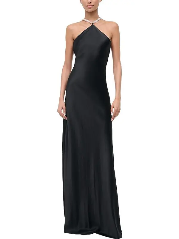 Staud Cadence Gown - Black