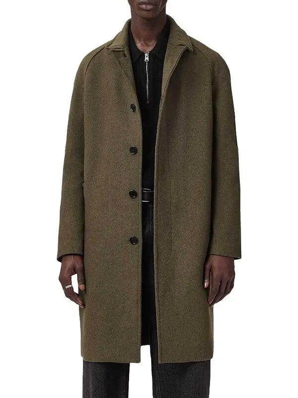 ALLSAINTS Trench Coat - Log Brown