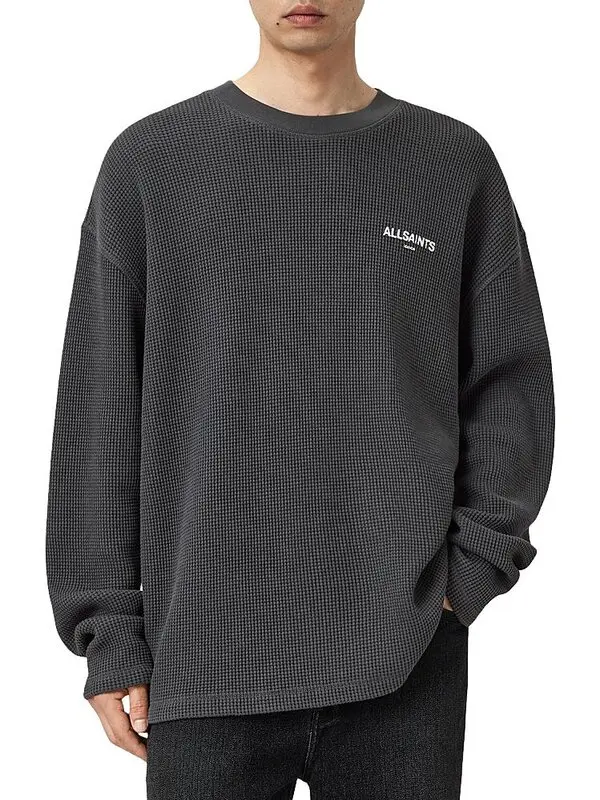 ALLSAINTS Oversized Fit Sweater - Tumbled Grey