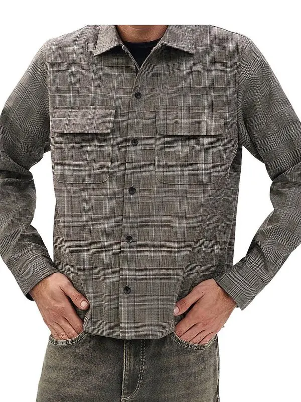 Rag & Bone Isaiah Shirt Jacket - Grey